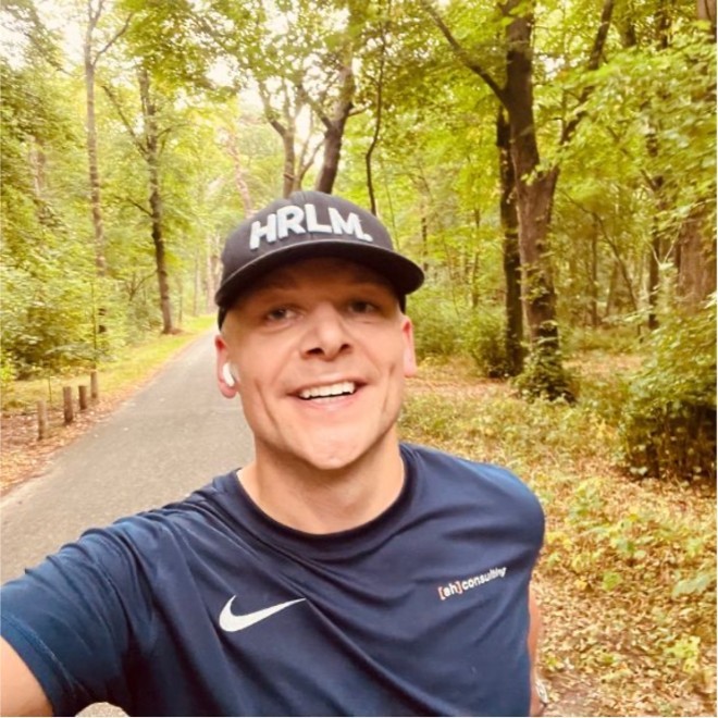 In actie voor KWF - Andries Hiemstra